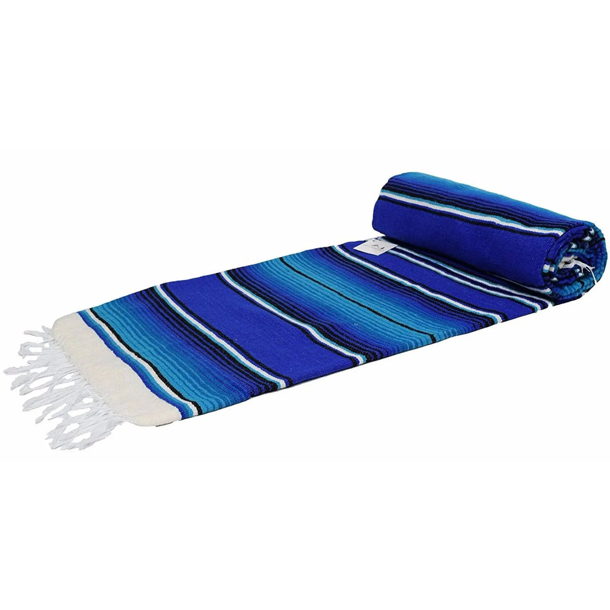 Blue Serape Isla Blanket — Suusco