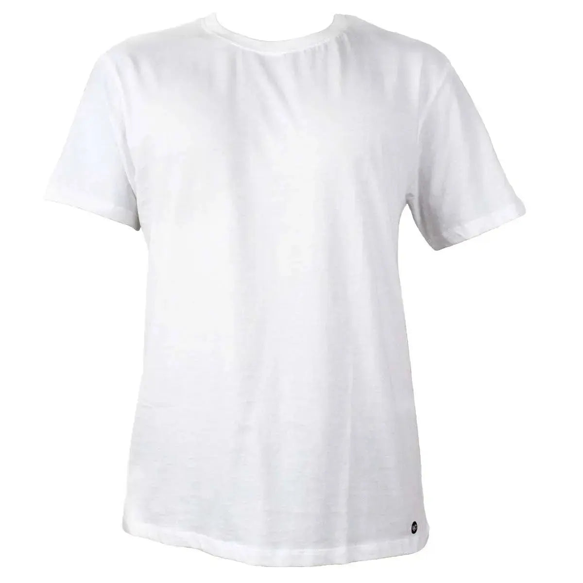 Men's Organic Cotton Tee Shirt - Fair Trade Certified, White — Suusco