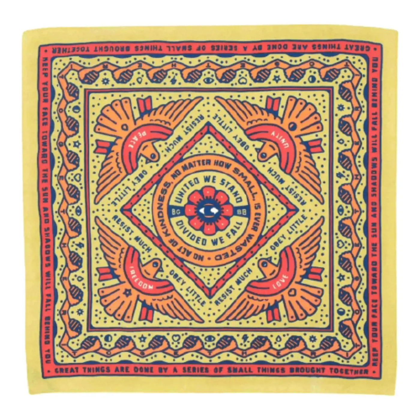 BANDITS Bandanas "Together" 100% Organic Cotton Bandana | Design By ...